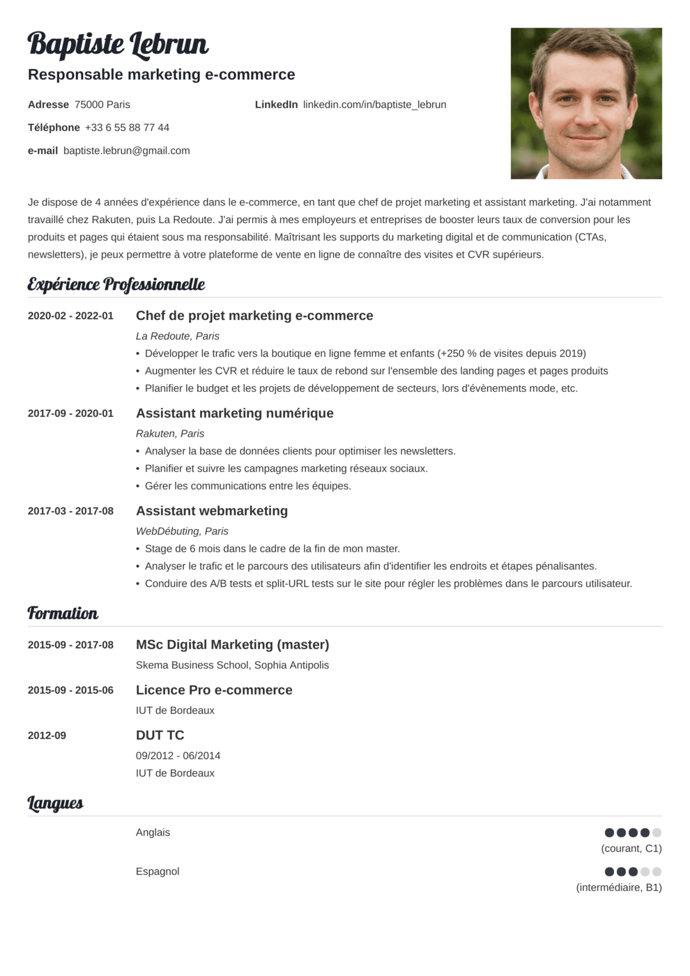 Zety, le site pour créer son CV en ligne avec une IA