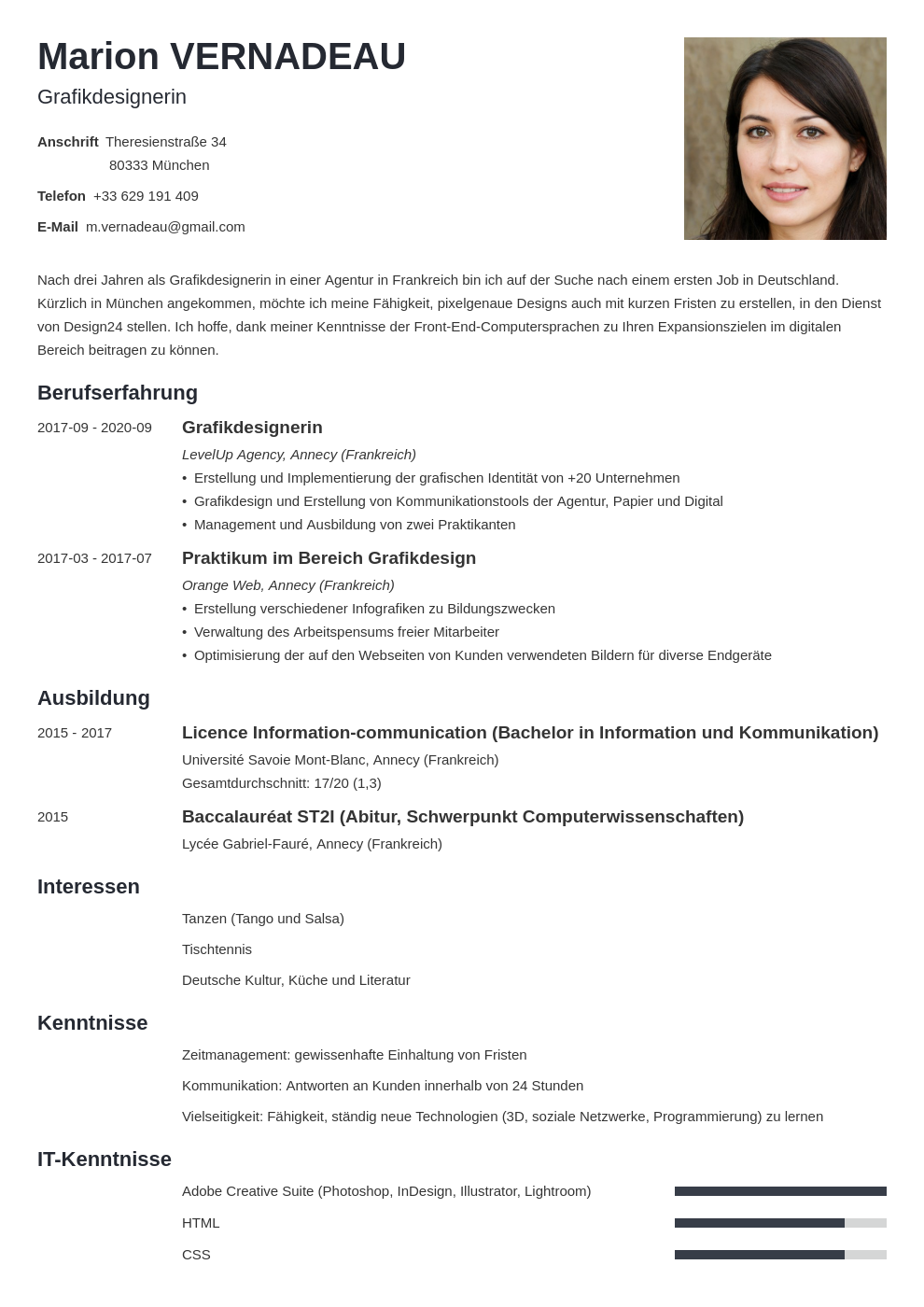 Le CV allemand : comment faire son Lebenslauf + exemple