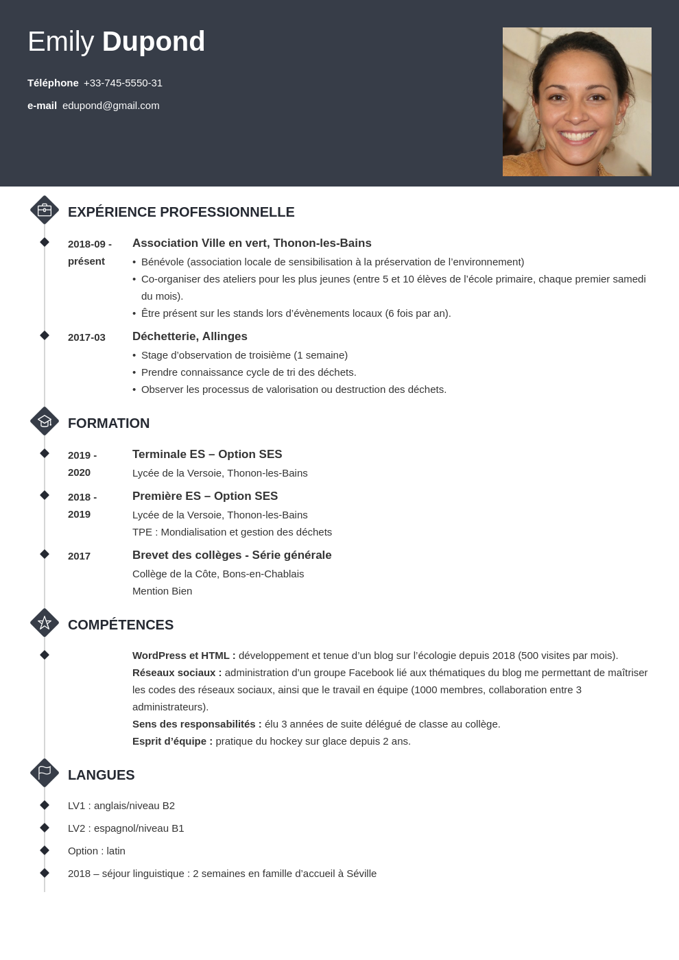 CV Parcoursup 2025 : exemple et conseils pour réussir