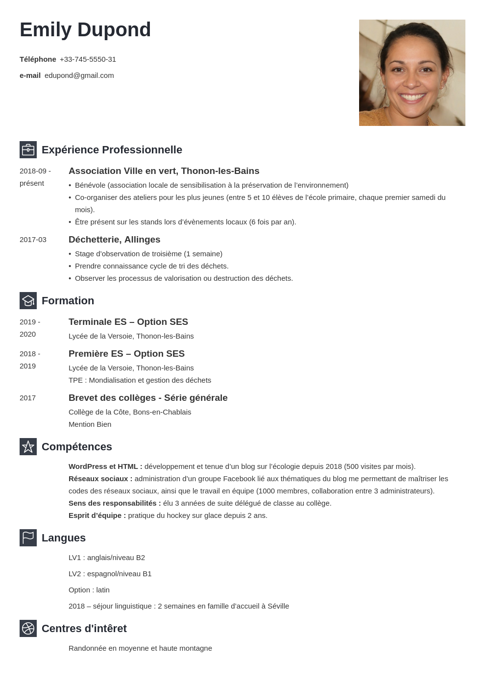 CV Parcoursup 2025 : exemple et conseils pour réussir