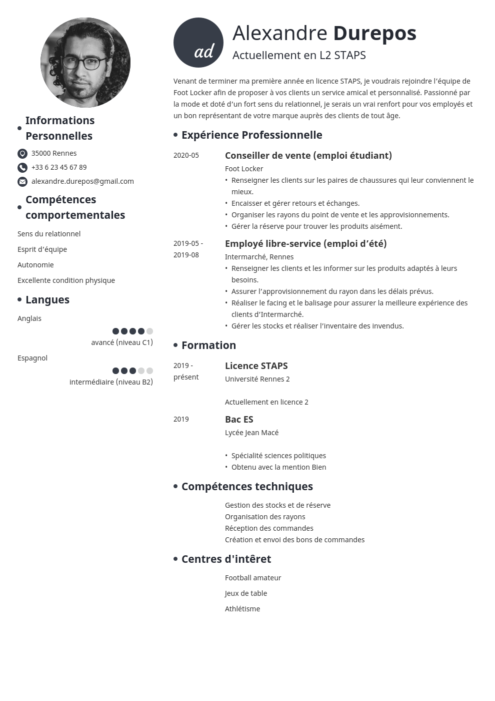 CV InDesign : 15 modèles gratuits à télécharger