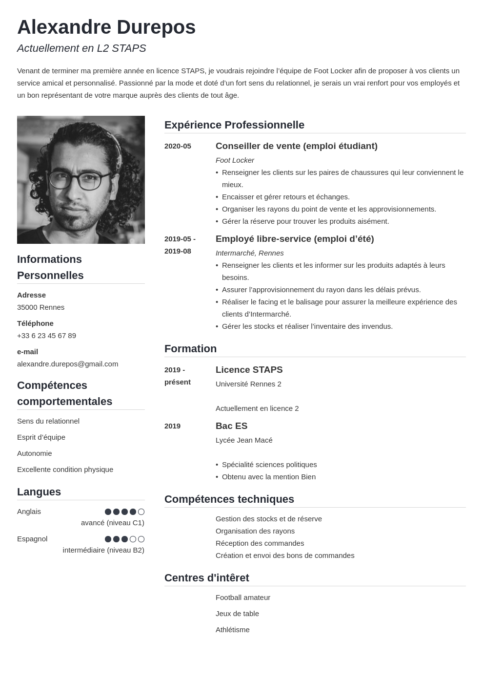 CV InDesign : 15 modèles gratuits à télécharger