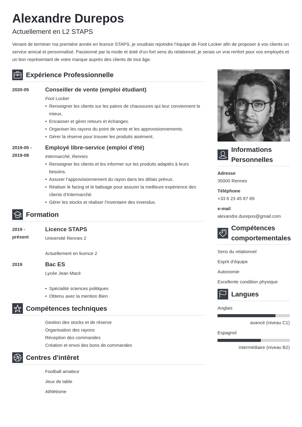 CV InDesign : 15 modèles gratuits à télécharger