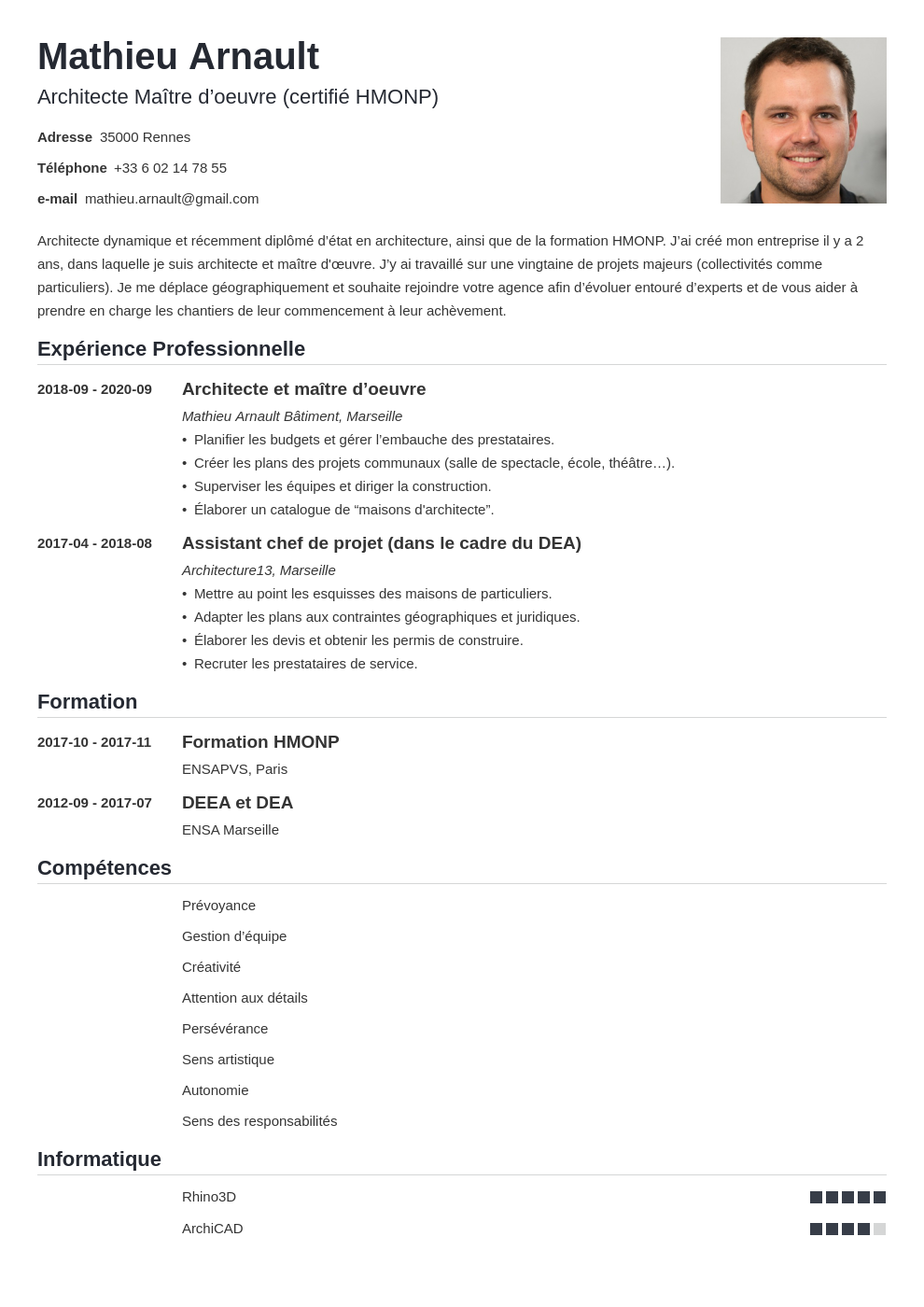 La photo sur un CV : quelle photo mettre en 2025?