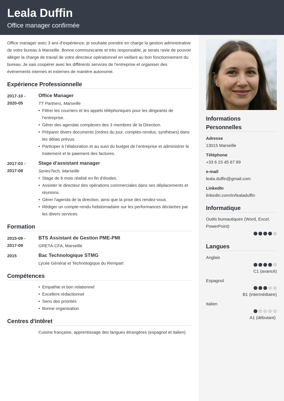 Les 6 Types De CV Lequel Choisir Selon Son Profil