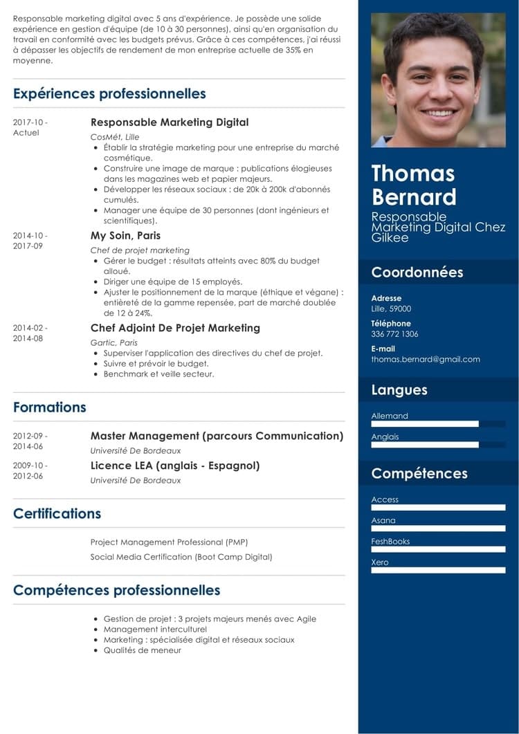 Comment faire un CV efficace en 2025 : guide et exemples