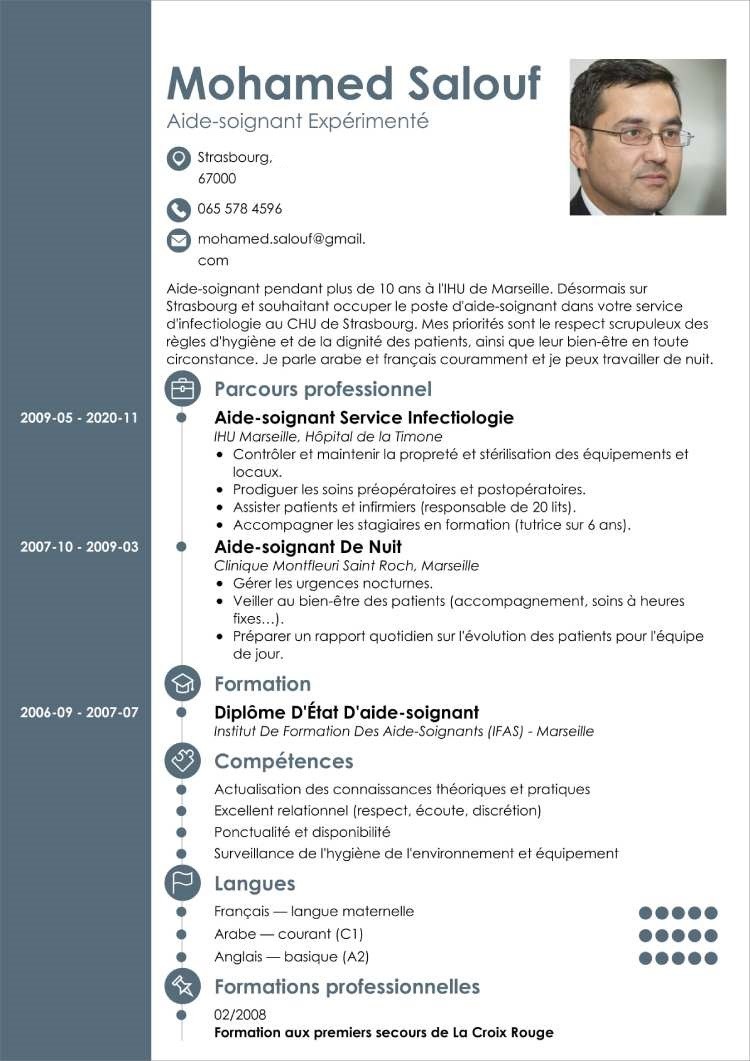 CV aide-soignante : exemples et compétences clés 2026
