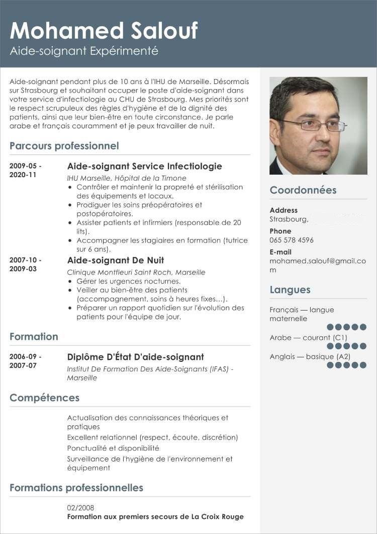 CV aide-soignante : exemples et compétences clés 2026