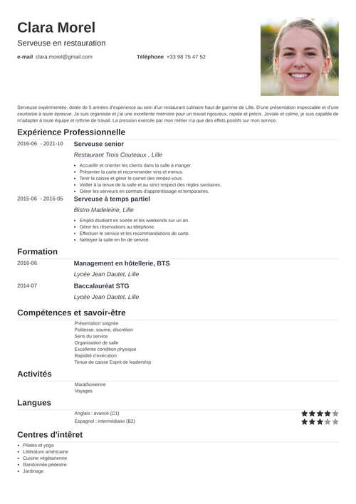 CV parfait [exemple pour faire le meilleur CV en 2025]