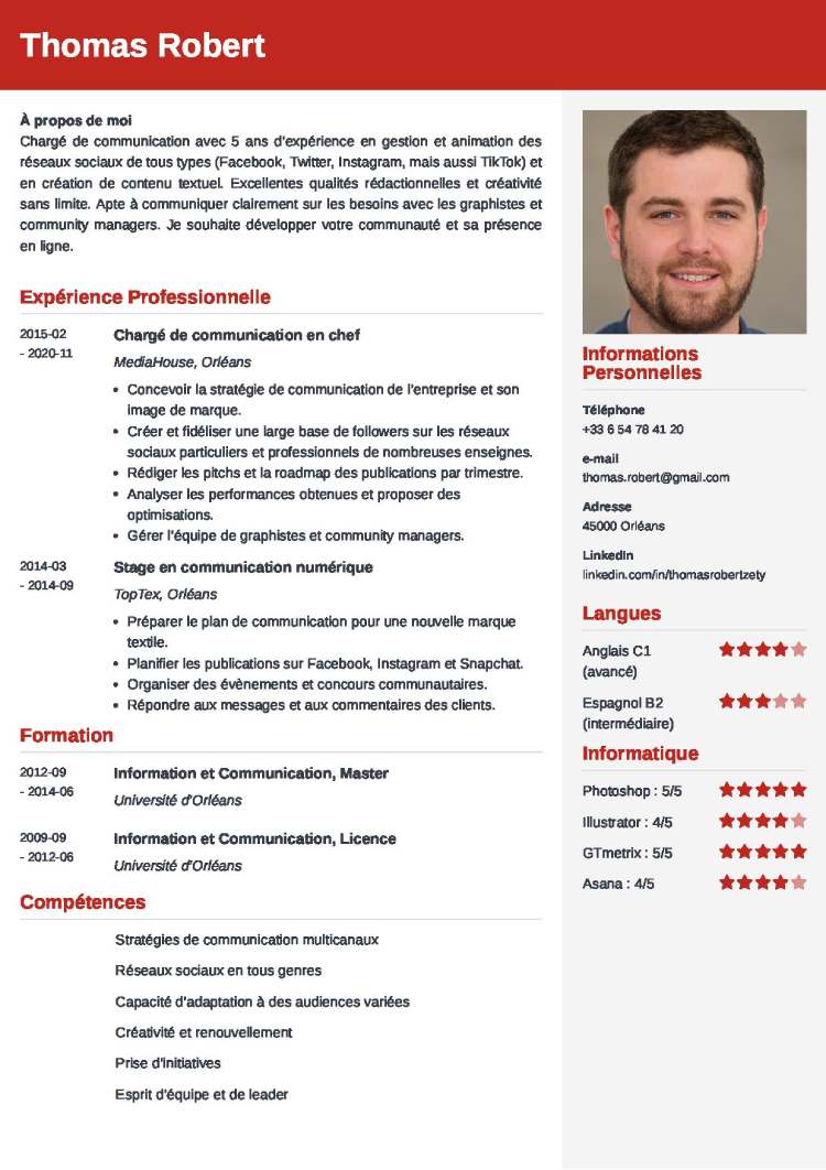 Comment réussir la mise en page de votre CV – exemples