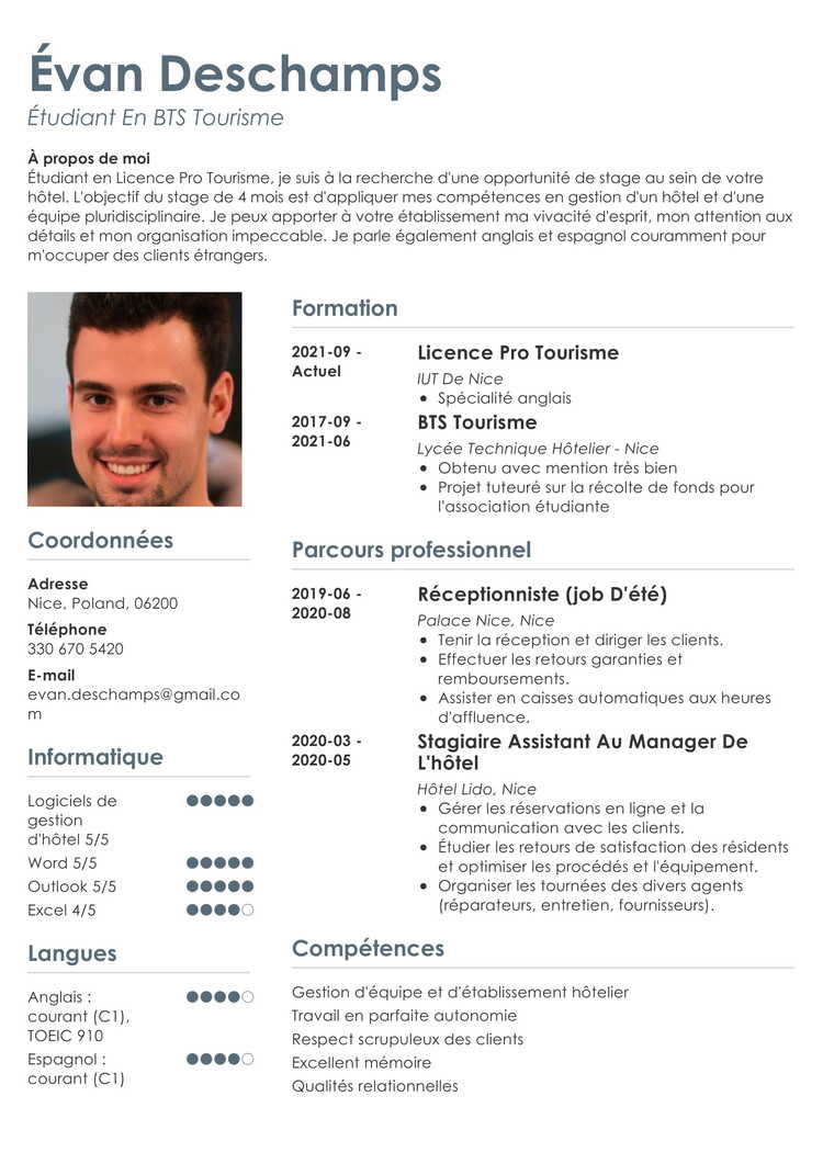 Modèle de CV simple, efficace et facile : 28 exemples