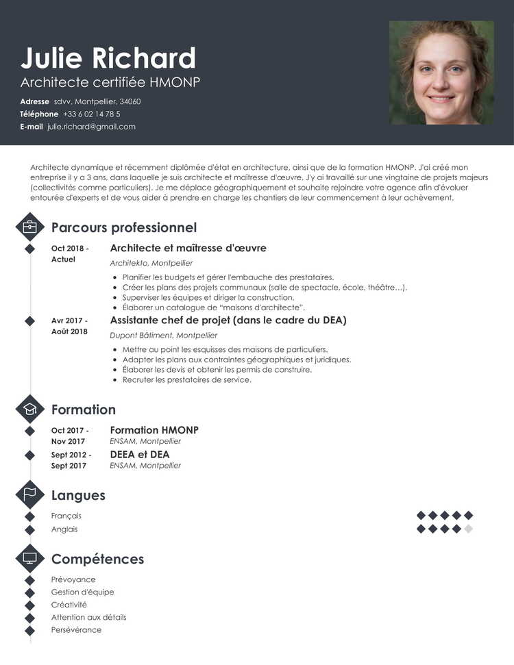 La photo sur un CV : quelle photo mettre en 2025?