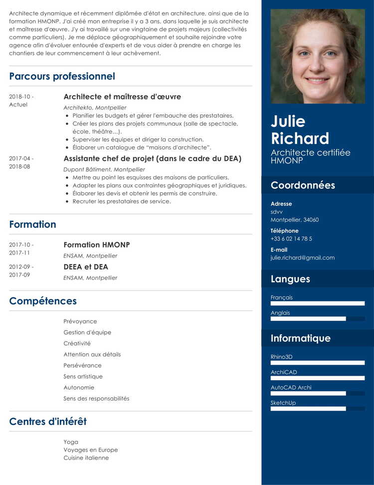 La photo sur un CV : quelle photo mettre en 2025?