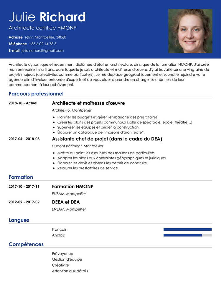 La photo sur un CV : quelle photo mettre en 2025?