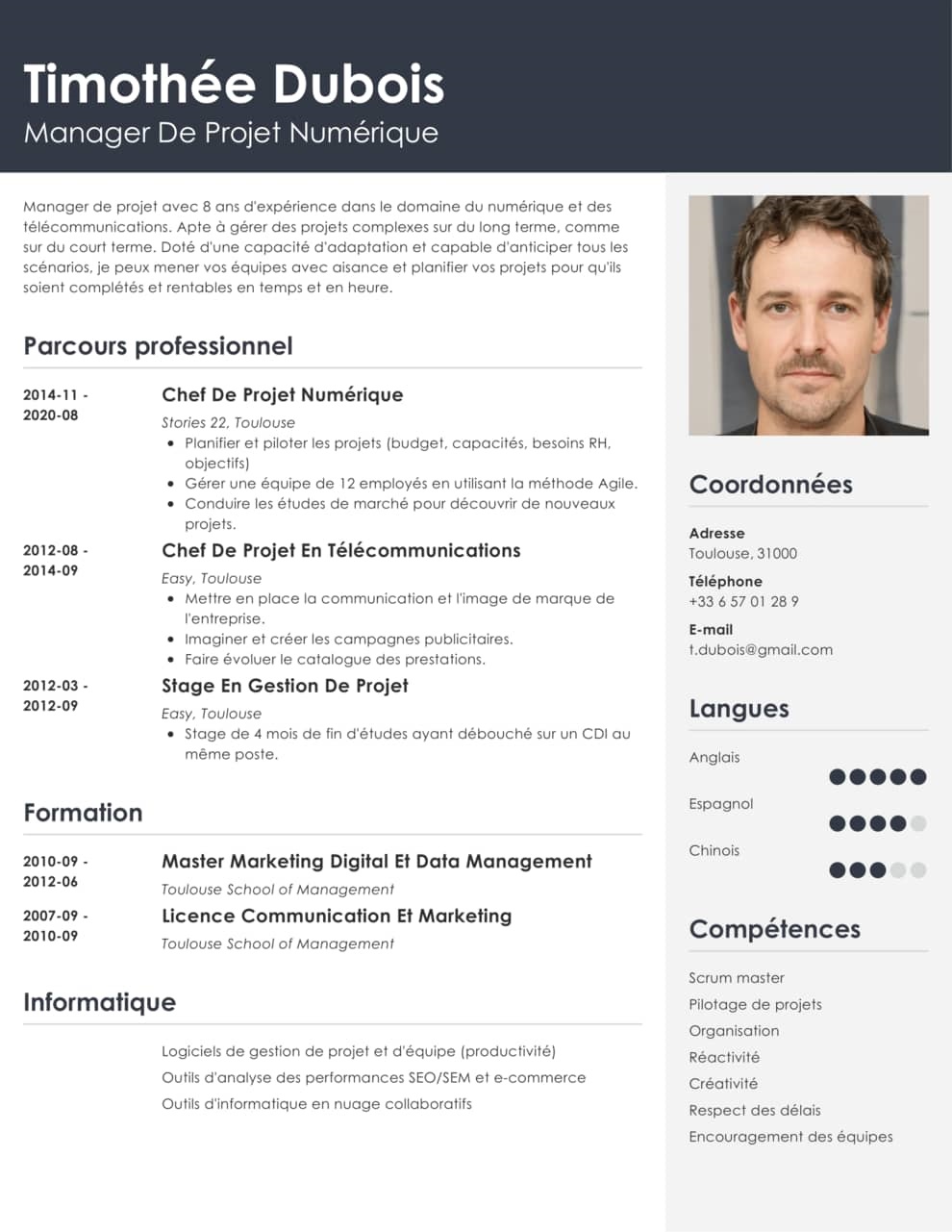 Qualités Personnelles Pour Cv | Exemple De Qualité Pour Cv – VFXC